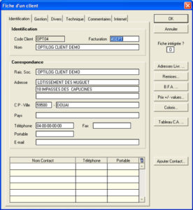 Optilog la solution informatique parfaitement adaptée à votre métier ...